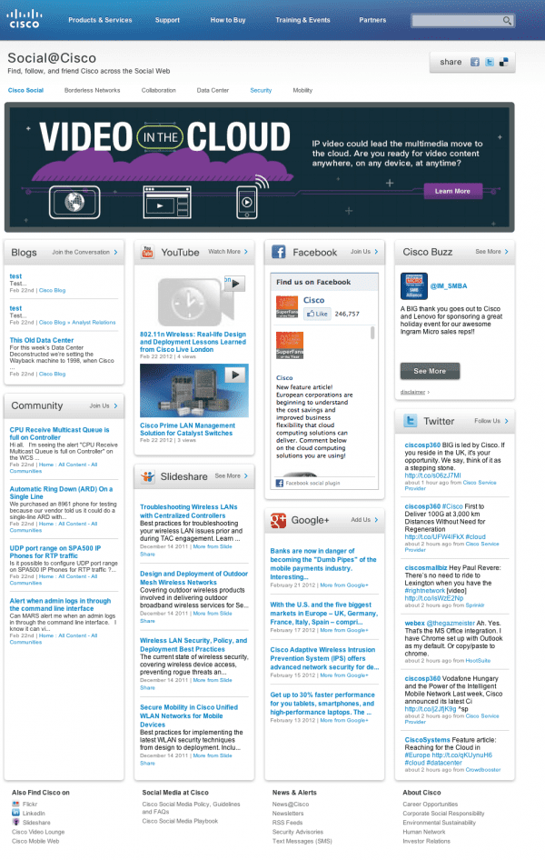 Social hubs - what are they and why you may need one? | Smart Insights