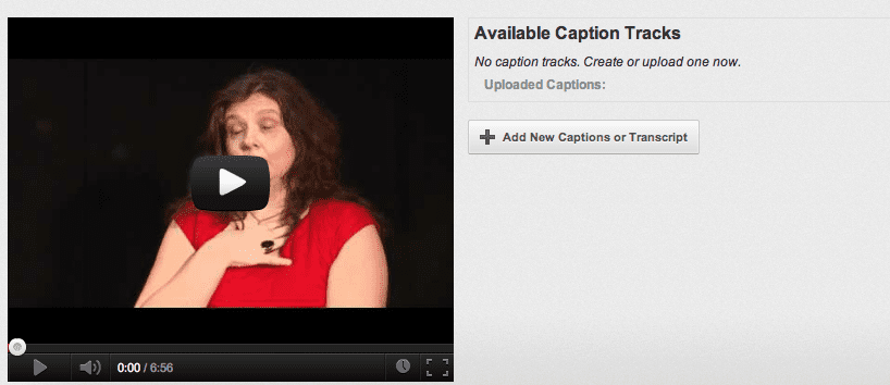 Closed captioning for improved video SEO
