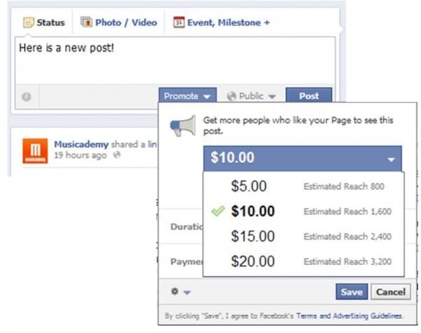 New Facebook feature alert - promoted post ads | Smart Insights