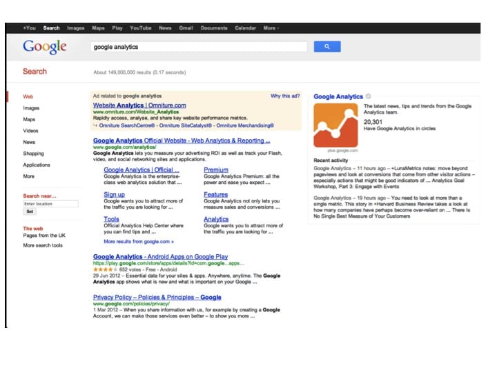 Using Google Analytics to understand the impact of social media on SEO
