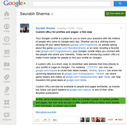 Google (finally) launches vanity URLs for Google+ brand pages | Smart ...