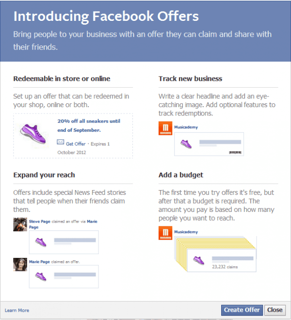 How to use Facebook Offers | Smart Insights