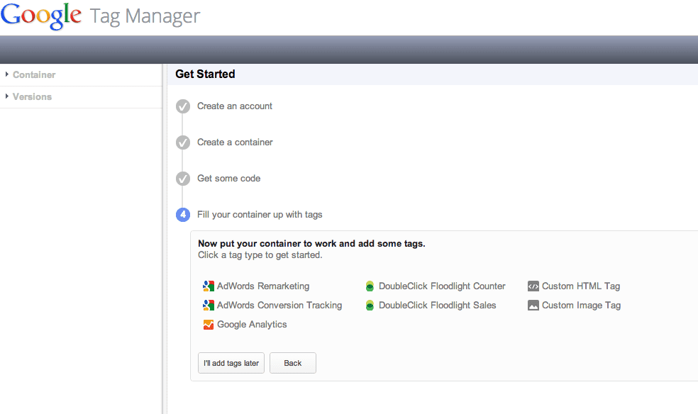 Google's new Tag Manager | Smart Insights