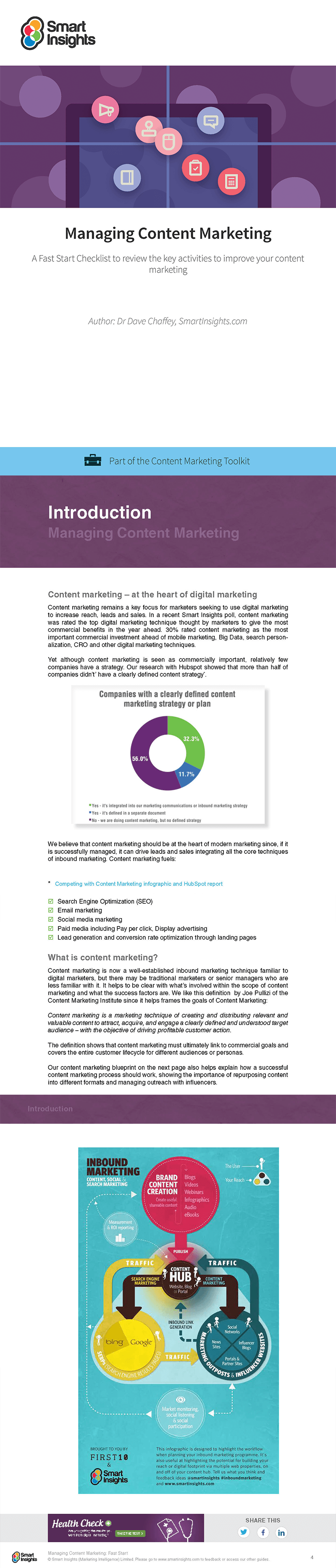 Content Marketing Playbook | Smart Insights