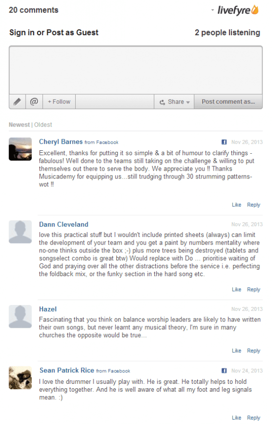Integrating Facebook with your blog comments | Smart Insights