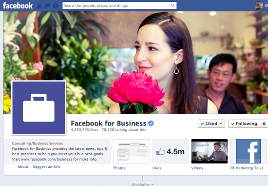 Facebook updates brand page layout - 26/04 update | Smart Insights