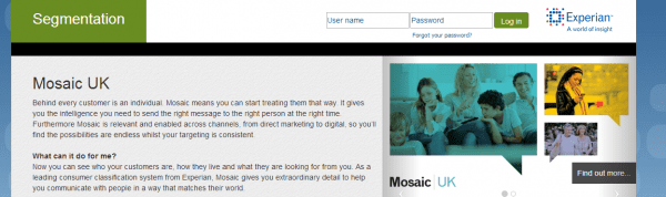 Understanding customers using Experian Mosaic Segmentation | Smart Insights