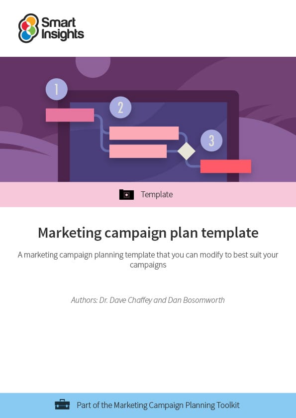 Marketing campaign plan template | Smart Insights Marketing campaign plan template | Smart Insights