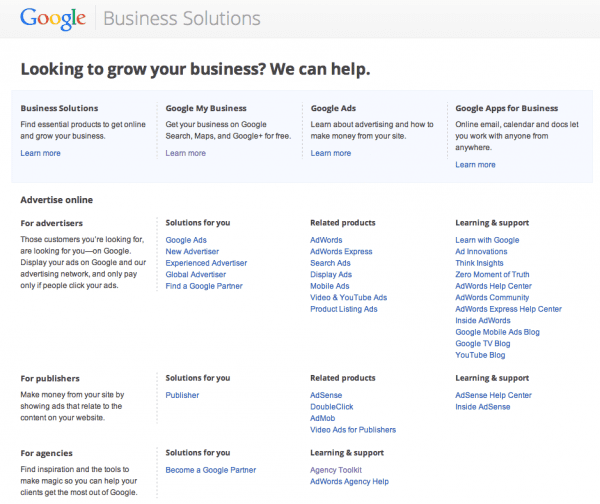 Google's new unified interface for business services [Smart Insights ...