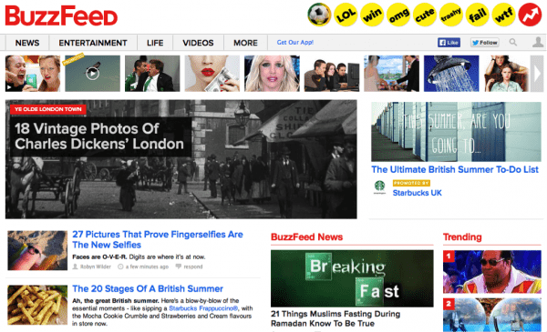 Content marketing case study: Buzzfeed | Smart Insights