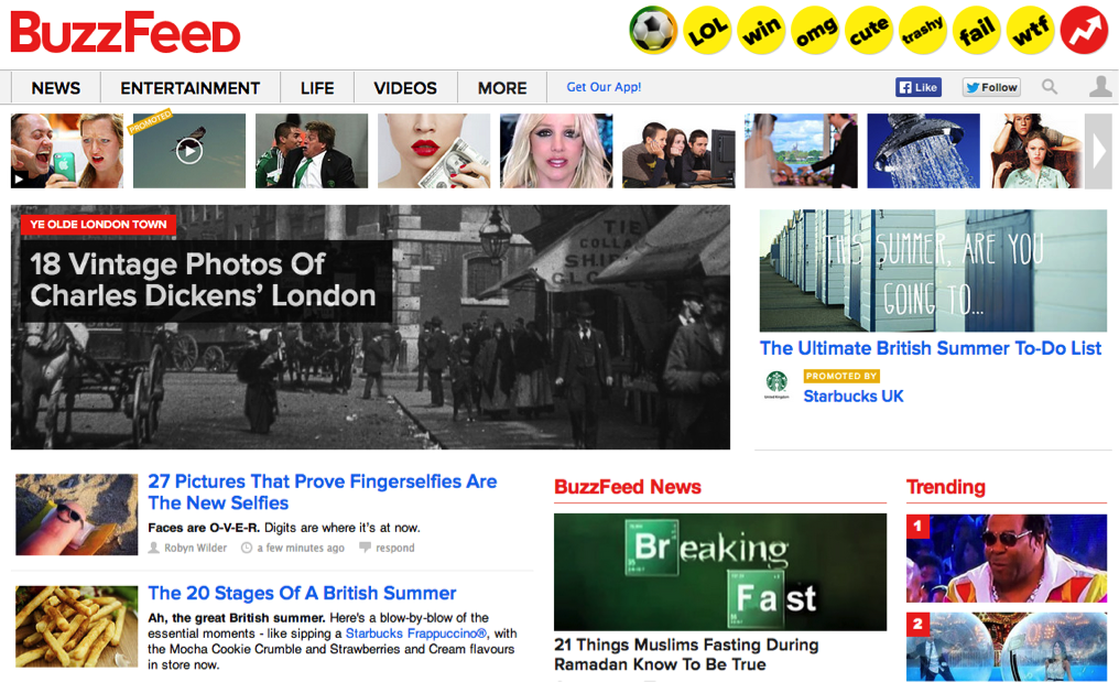 Content marketing case study: Buzzfeed | Smart Insights