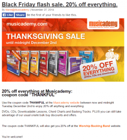 A case study of a Black Friday retail campaign | Smart Insights