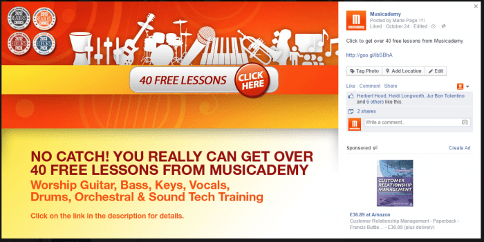 How to use Facebook for email address capture | Smart Insights