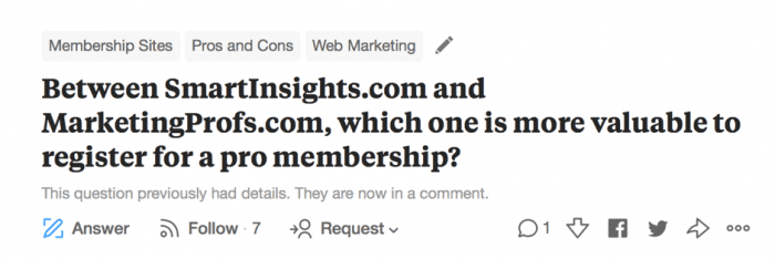 How to use Quora as part of your content marketing strategy | Smart ...