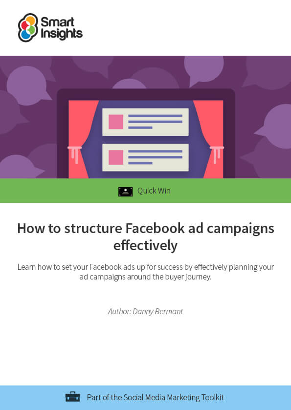 How to structure Facebook ad campaigns effectively - Smart Insights